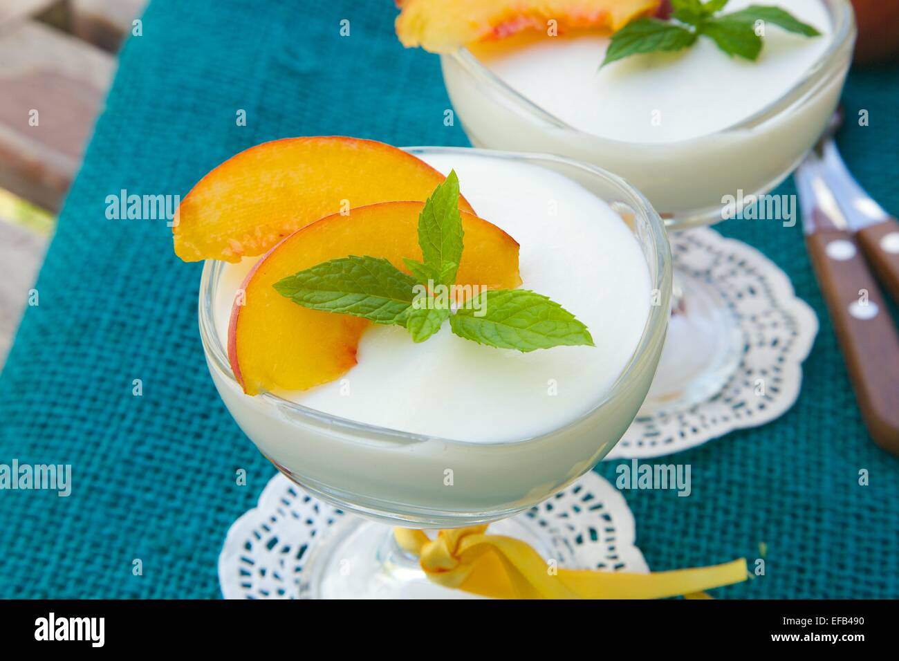 Milk desert hi-res stock photography and images - Alamy