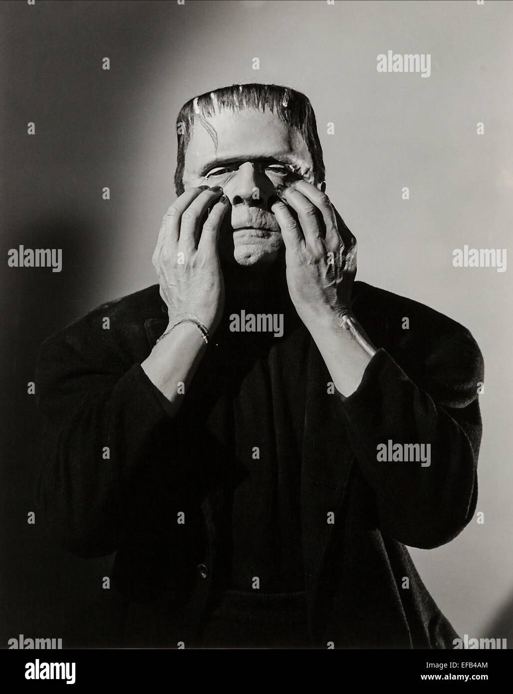 Frankenstein meets the wolf man hi-res stock photography and images - Alamy