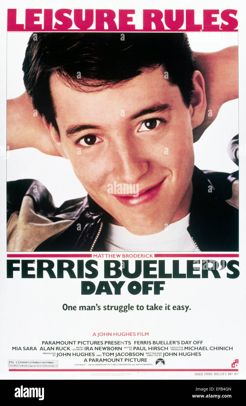 Ferris Bueller Day Off High Resolution Stock Photography and Images - Alamy