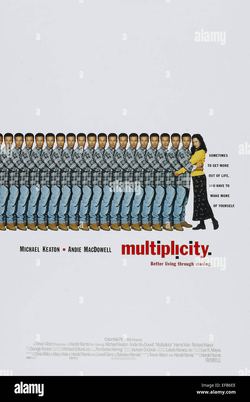Movie Poster Multiplicity 1996 High Resolution Stock Photography and ...