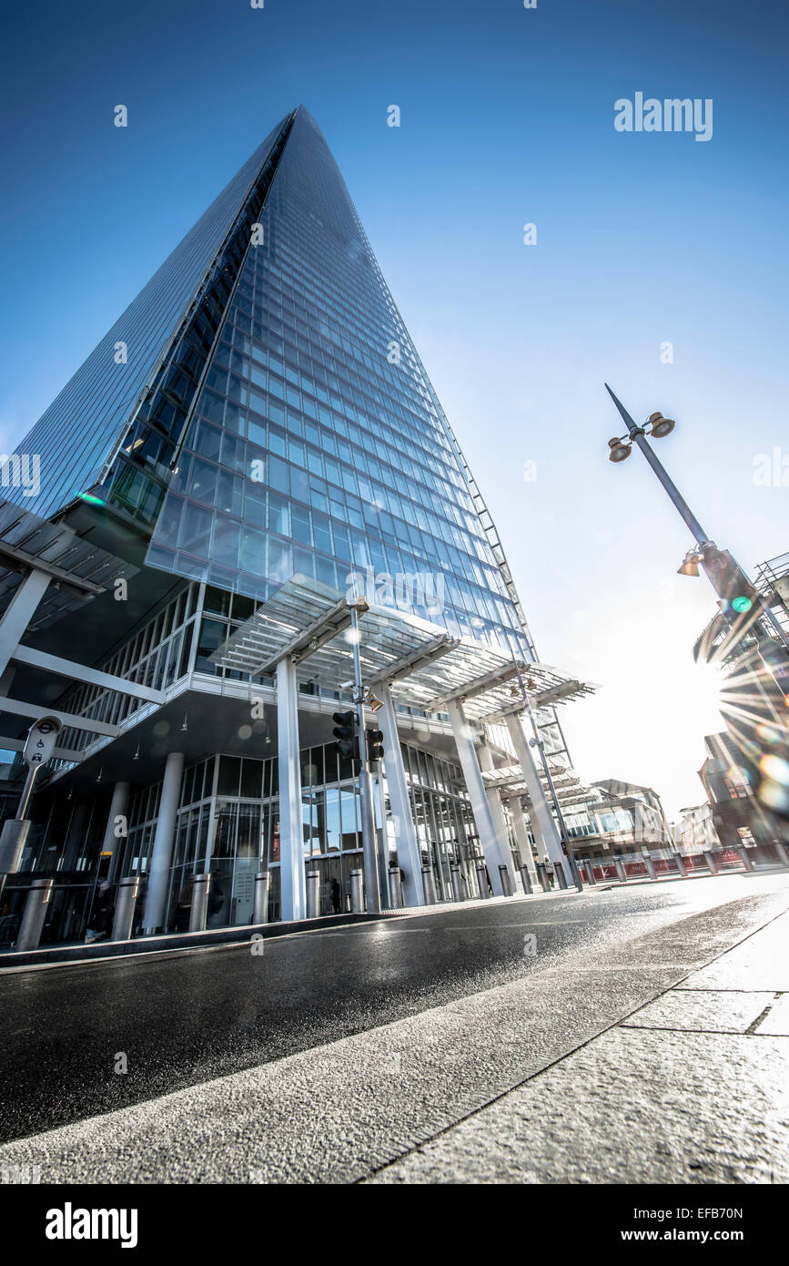 Low angle view of the Shard Stock Photo - Alamy