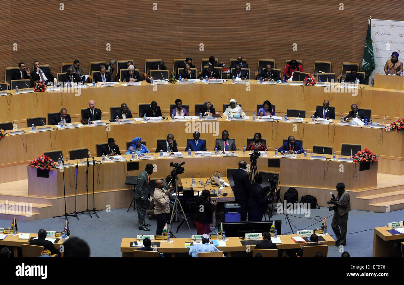 African union headquarters ceremony hi-res stock photography and images ...