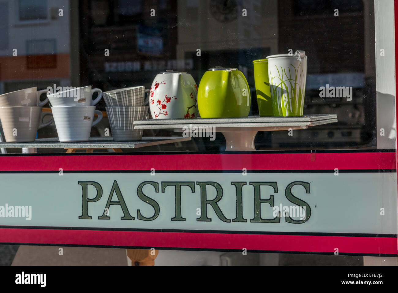 Pastry shop. England Stock Photo - Alamy