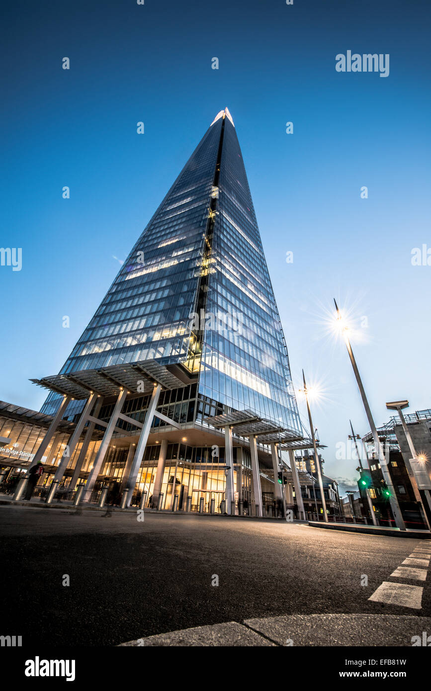 The Shard at night Stock Photo - Alamy