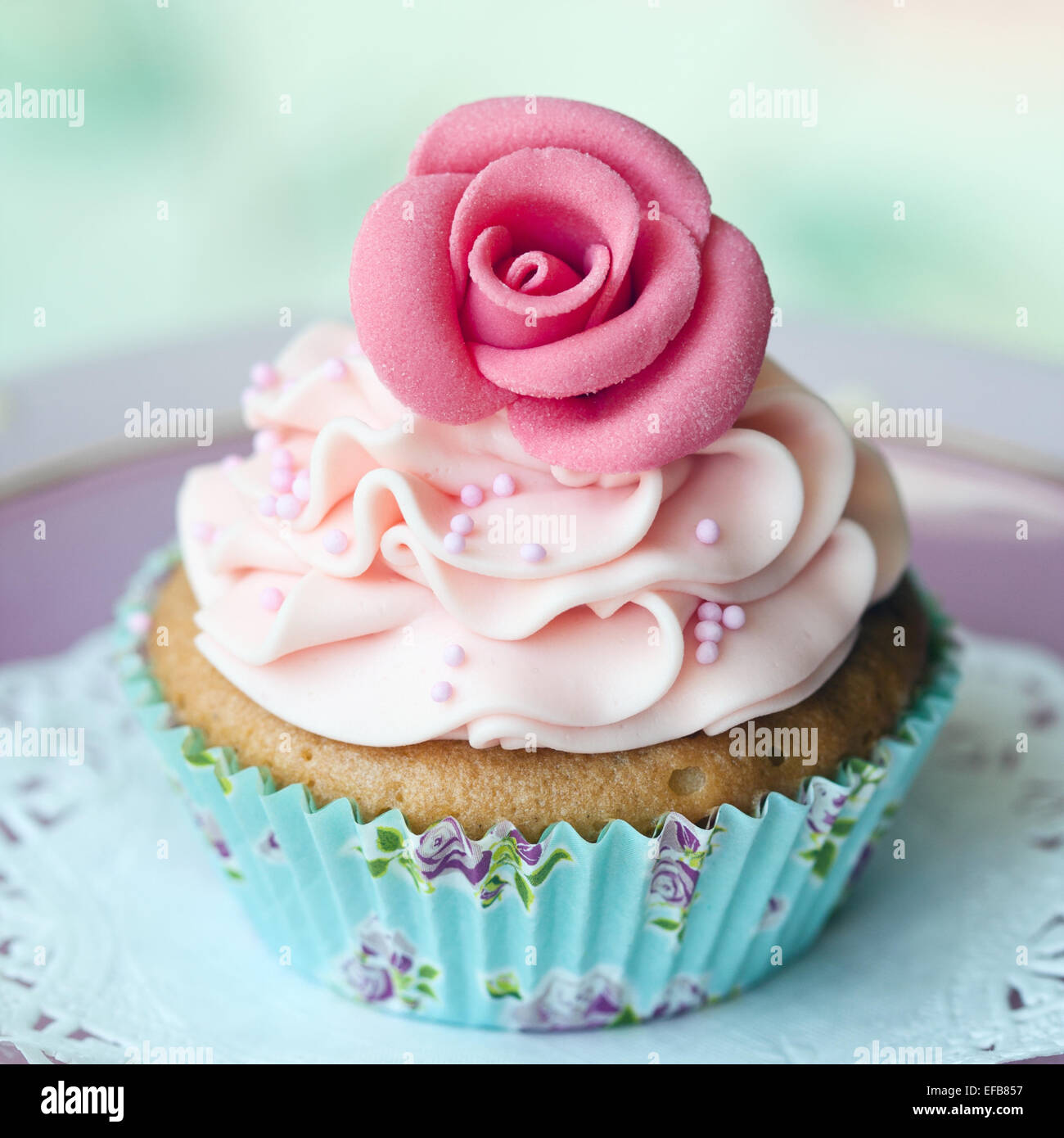 Single cupcake hi-res stock photography and images - Alamy