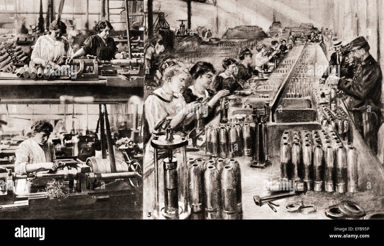 World war one munitions factory hi-res stock photography and images - Alamy