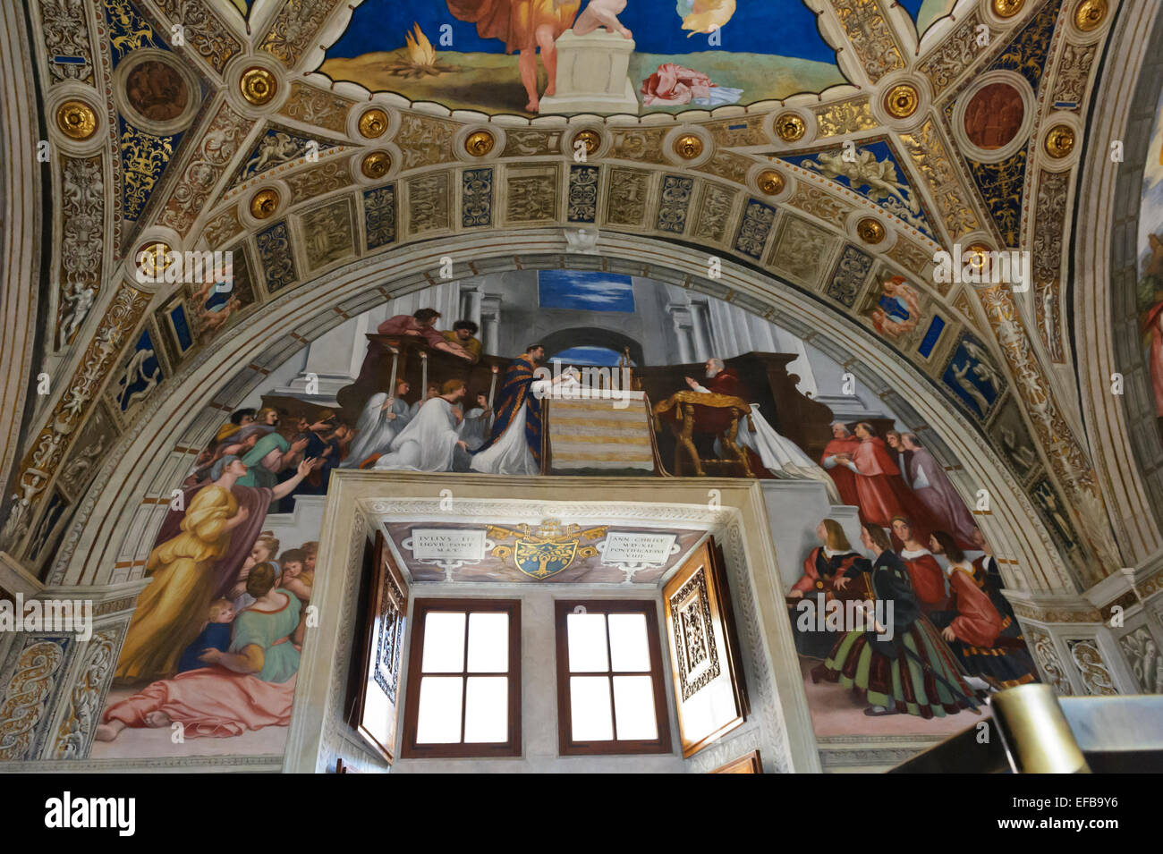Vatican museum interior hi-res stock photography and images - Alamy