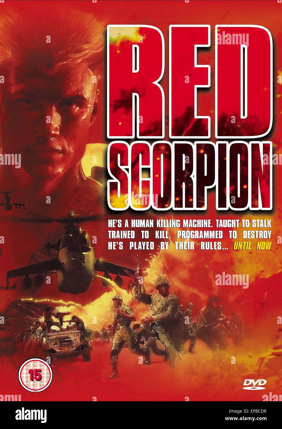 Red Scorpion Dolph Lundgren Poster High Resolution Stock Photography ...
