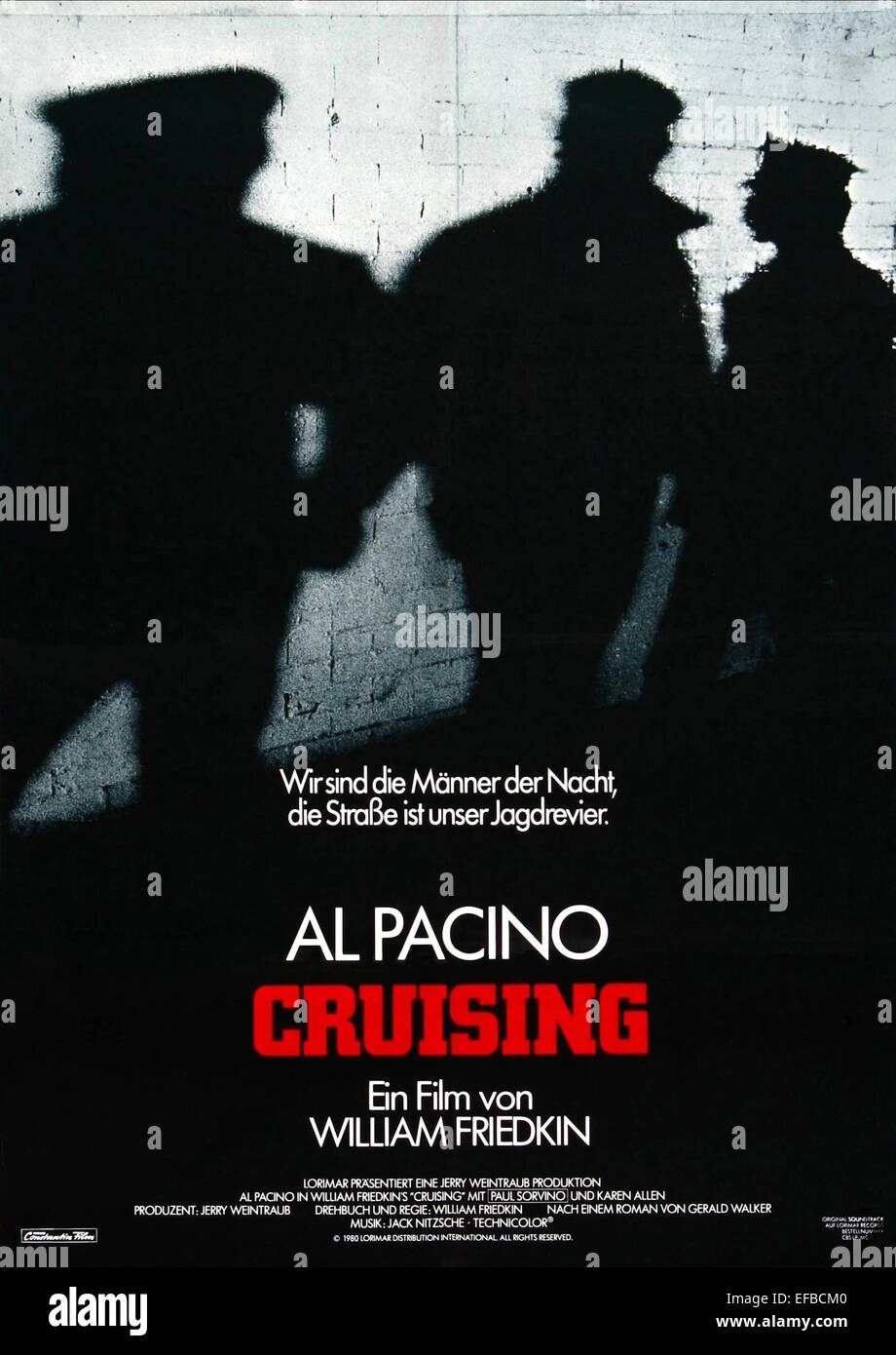 William Friedkin Cruising High Resolution Stock Photography and Images ...