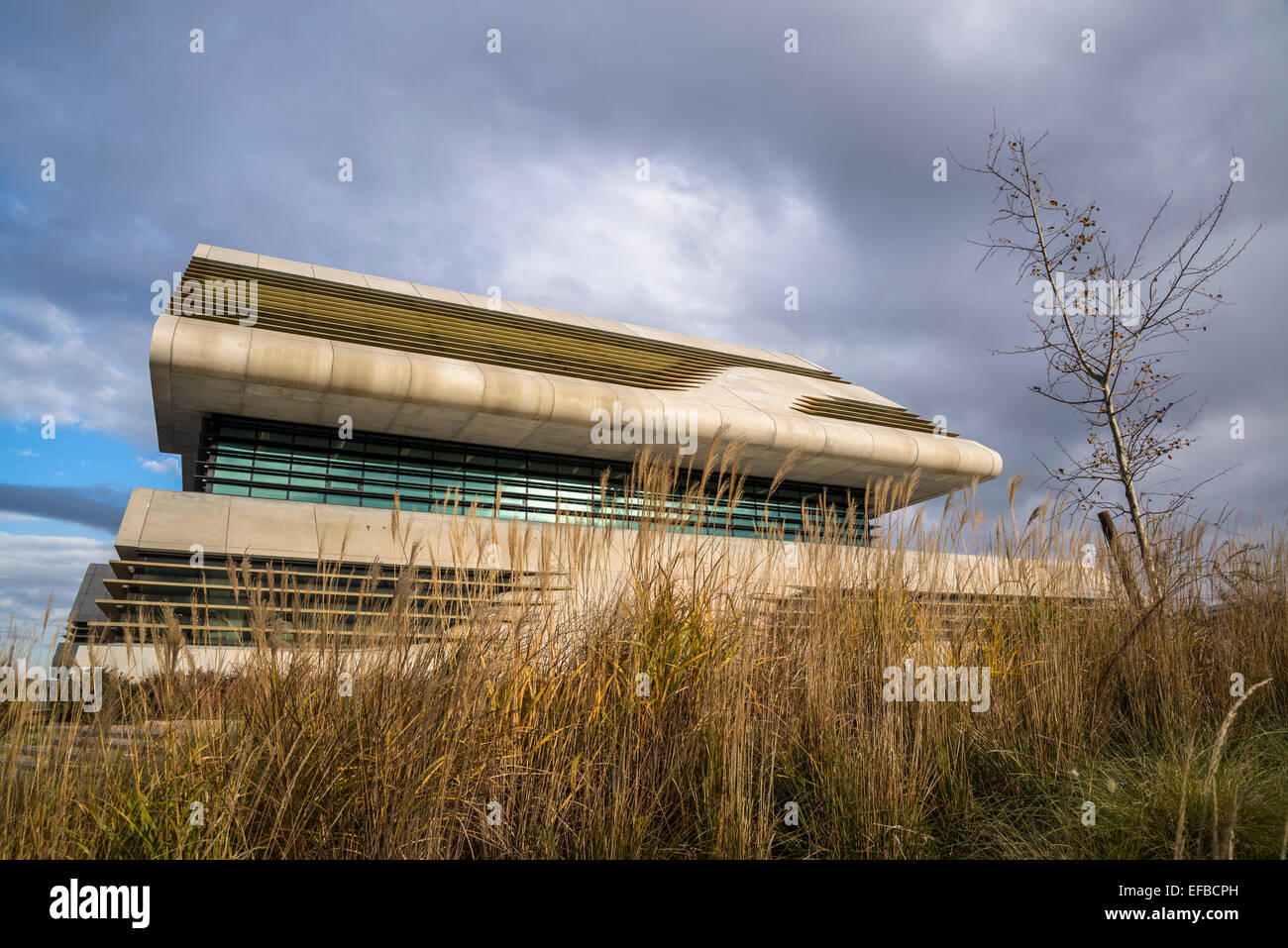 Pierresvives building, Montpellier, France Stock Photo - Alamy