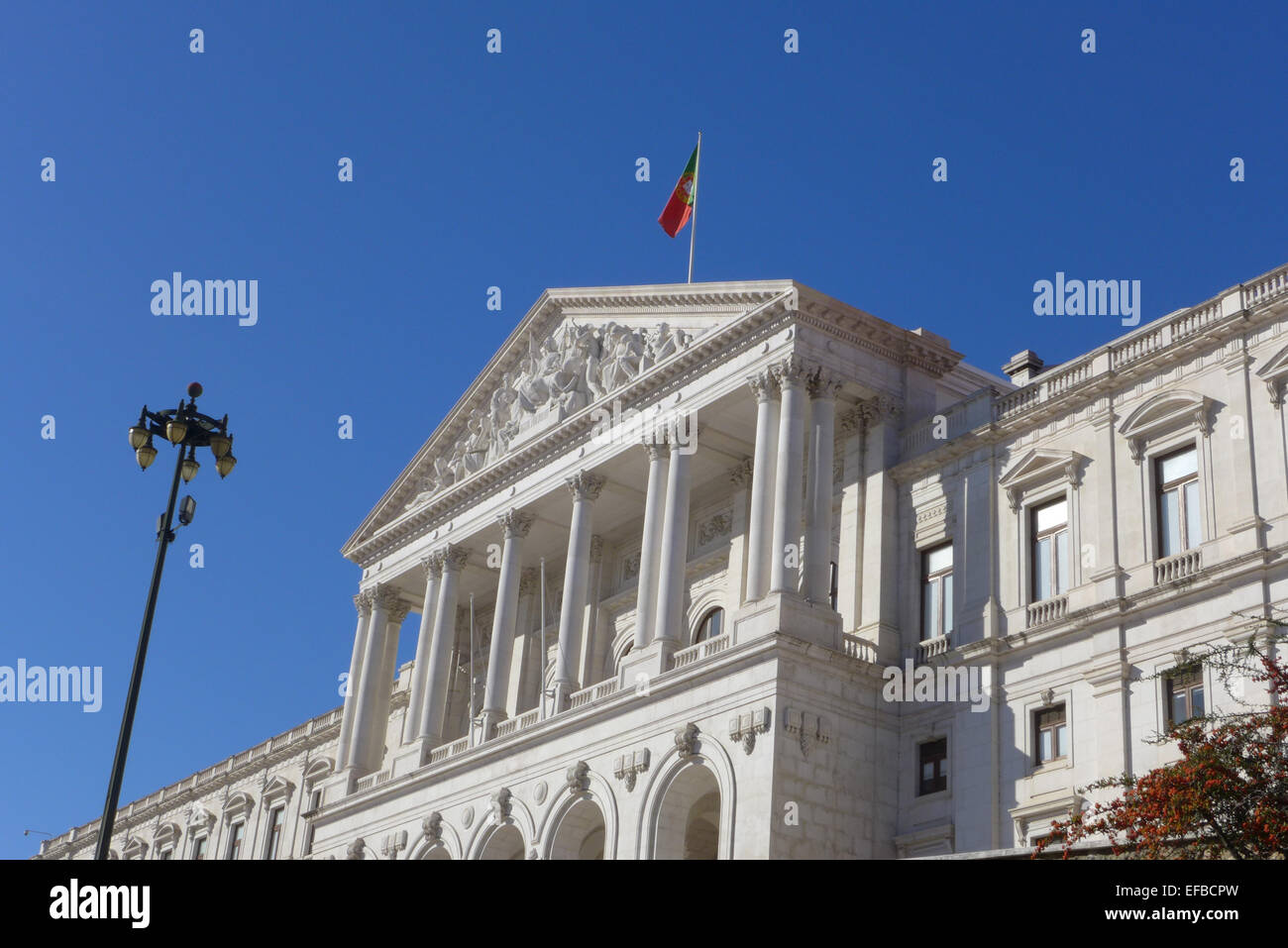 Palacio de Sao Bento the Portuguese Parliament building in Lisbon Stock ...