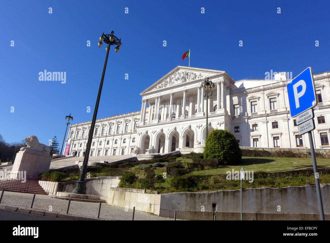 The Palacio de Sao Bento is the Portuguese parliament building in ...