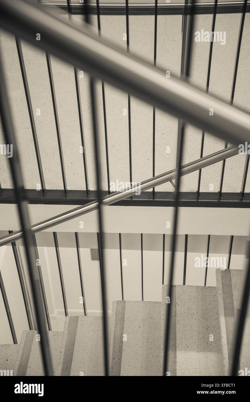 Staircase building modern marble hi-res stock photography and images - Alamy