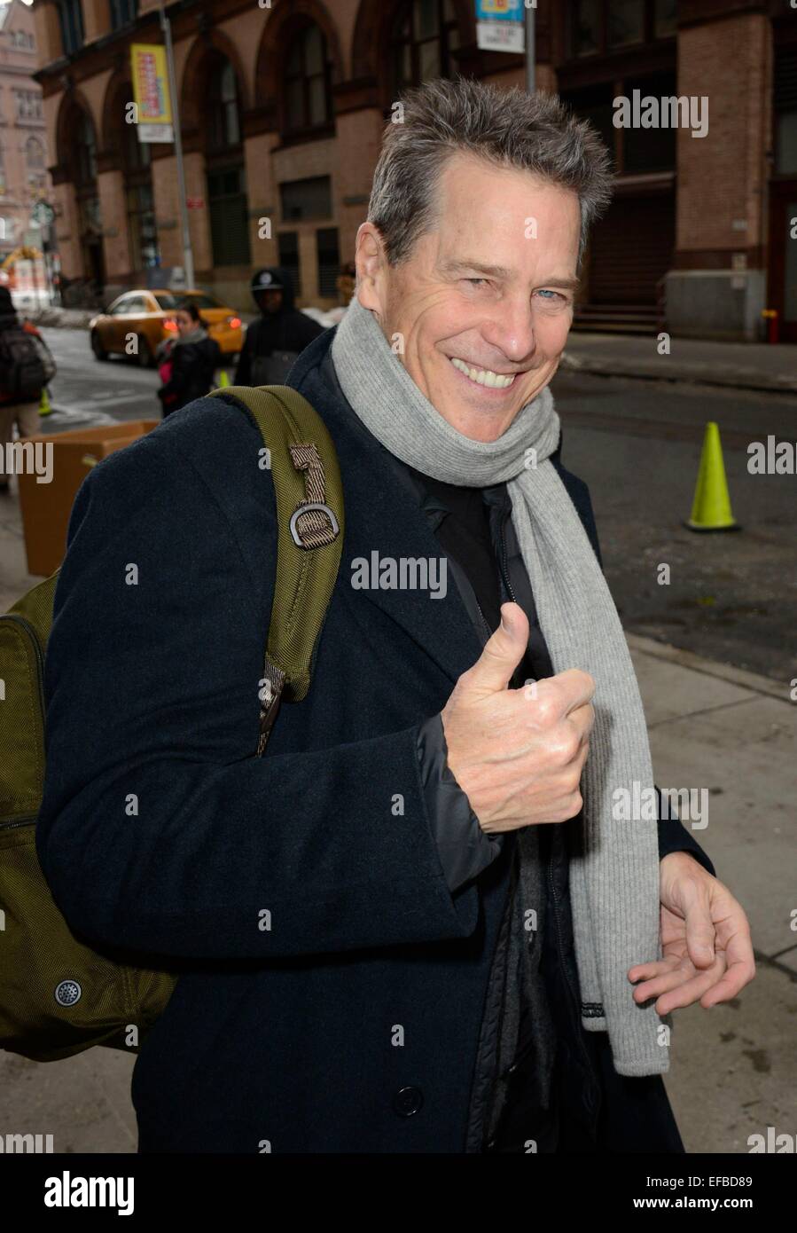 New York, NY, USA. 30th Jan, 2015. Tim Matheson out and about for ...