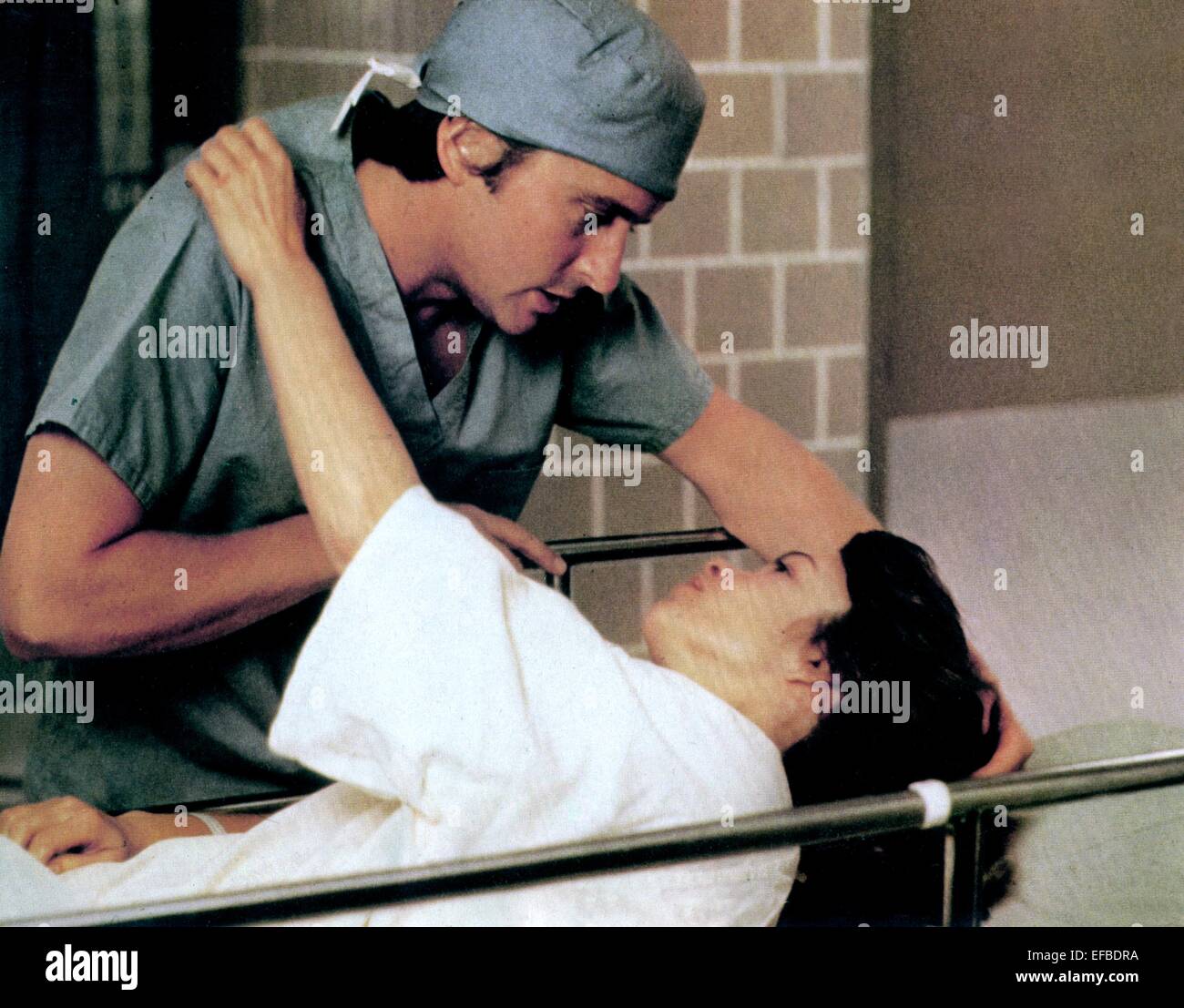 Genevieve Bujold Michael Douglas Coma High Resolution Stock Photography ...