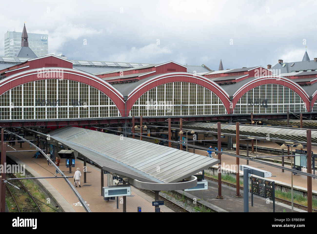 The main train station of Copenhagen in Denmark Stock Photo - Alamy