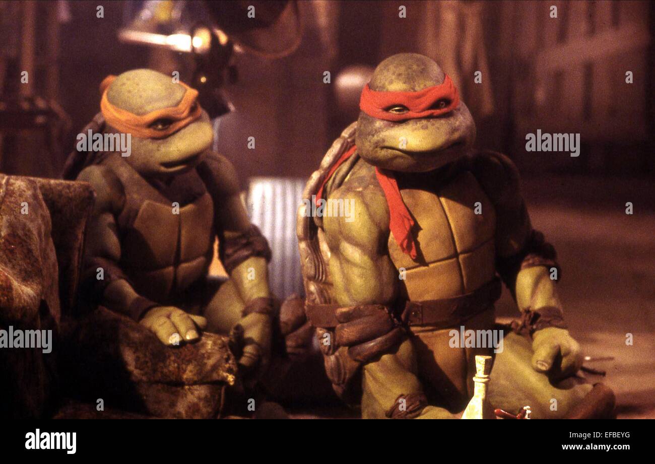 Teenage Mutant Ninja Turtles 1990 High Resolution Stock Photography and ...