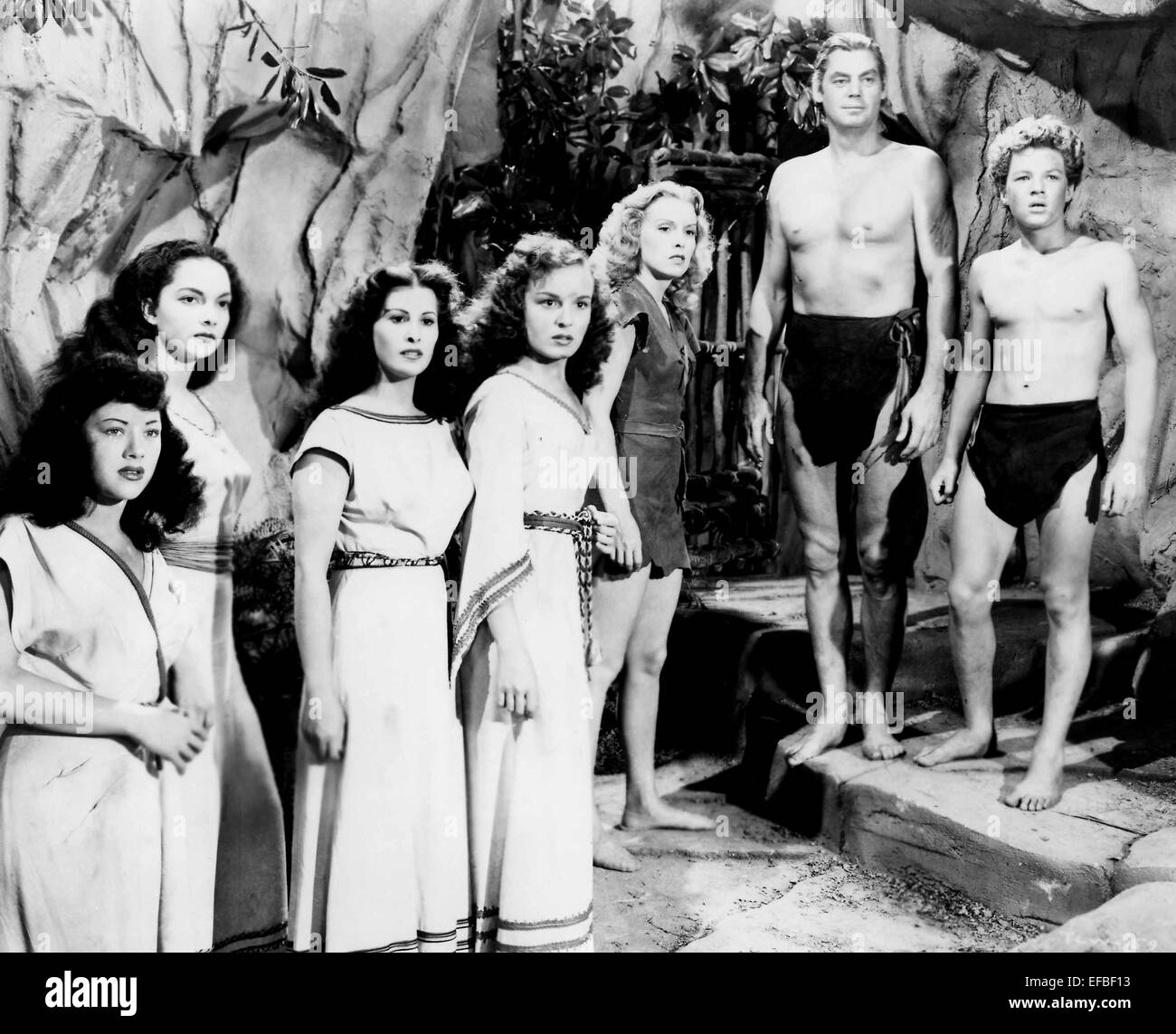 Weissmuller tarzan leopard woman 1946 hi-res stock photography and ...