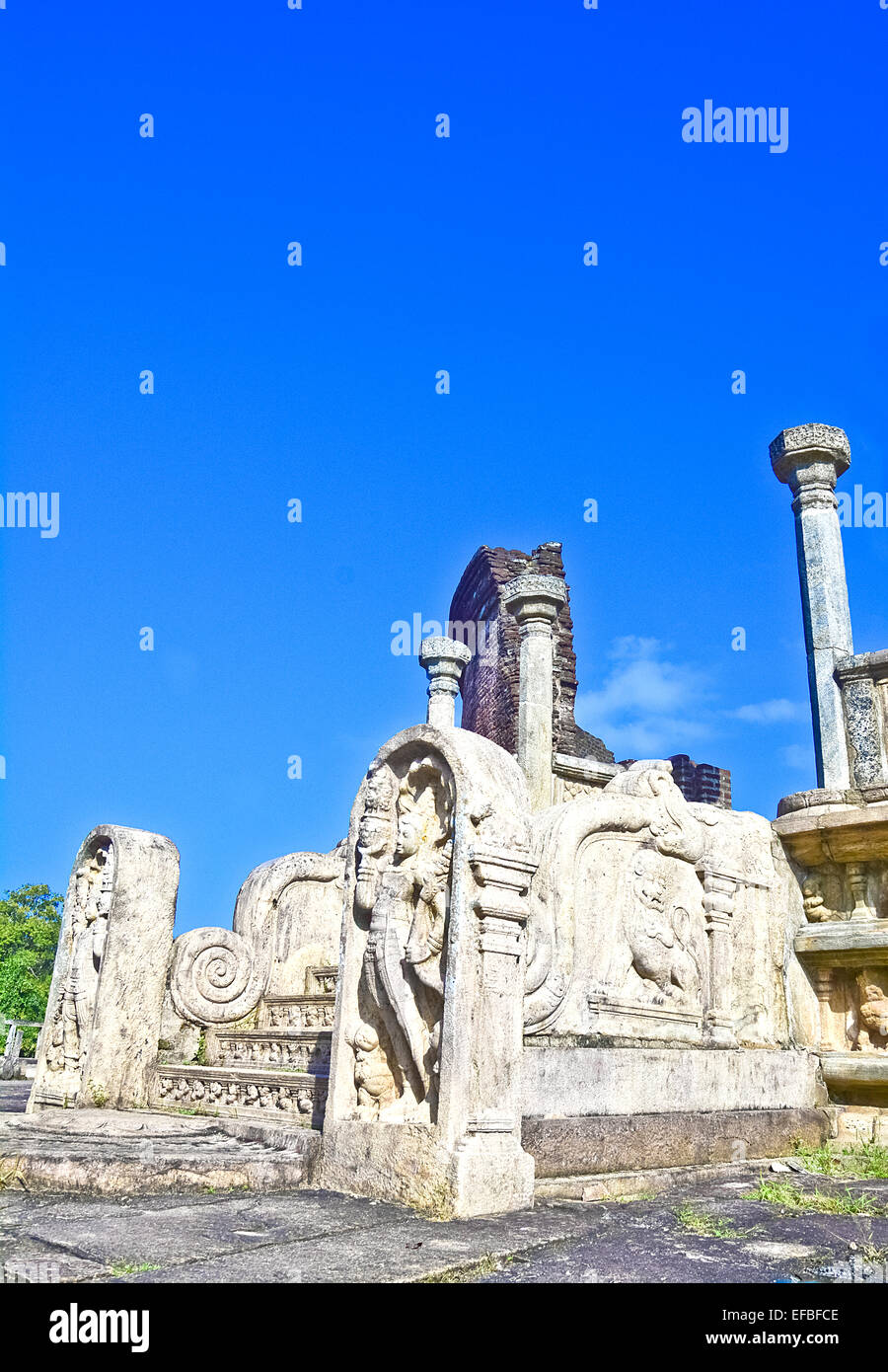 Polonnaruwa Ancient Vatadage That Is An Ancient Structure Built For ...