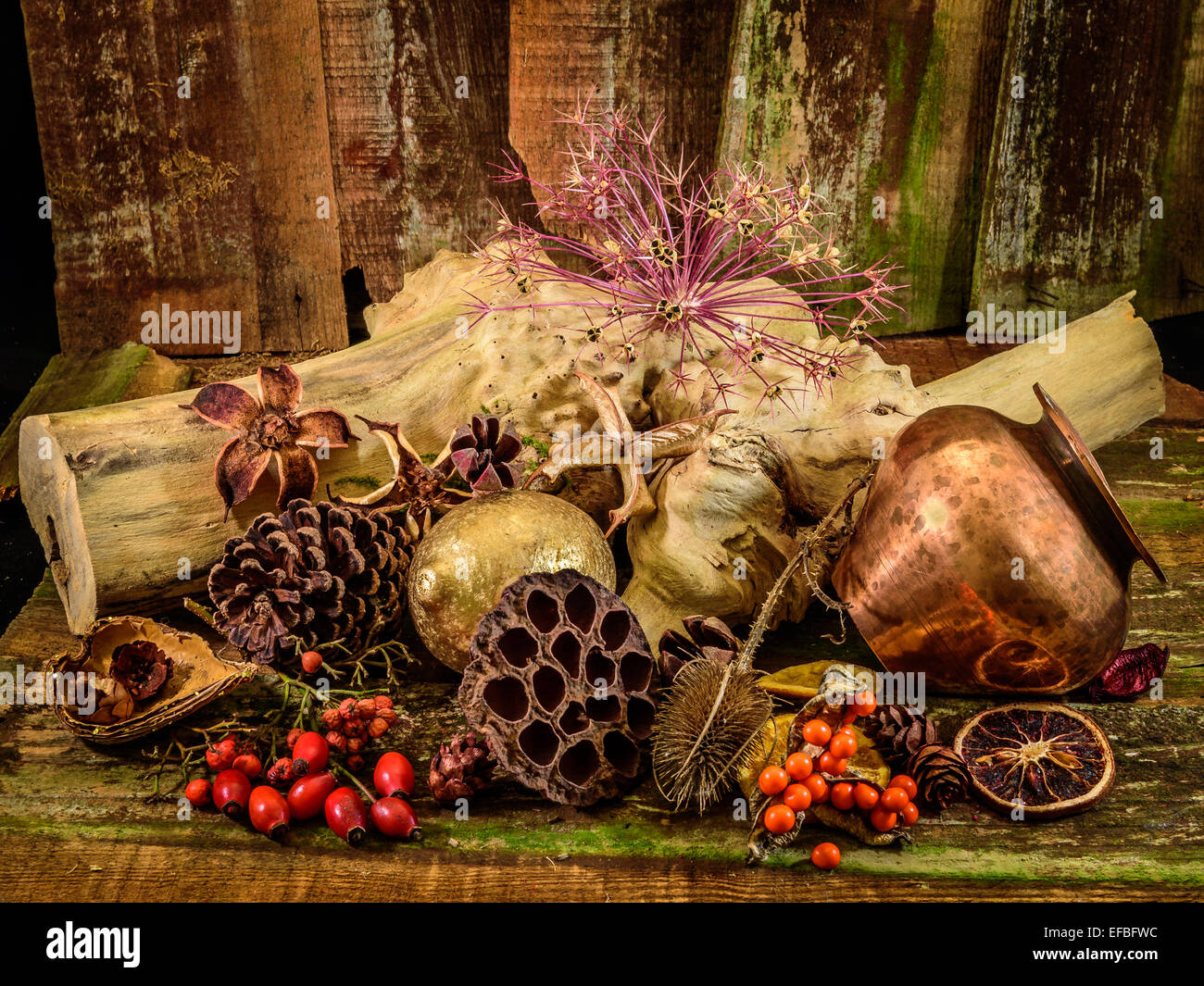 Colorful Rural Display Stock Photo - Alamy