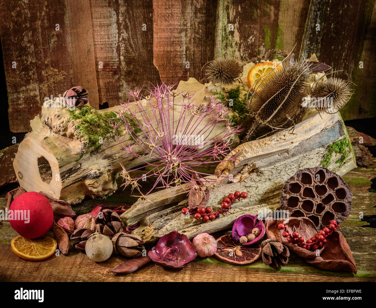 Colorful Rural Display Stock Photo - Alamy