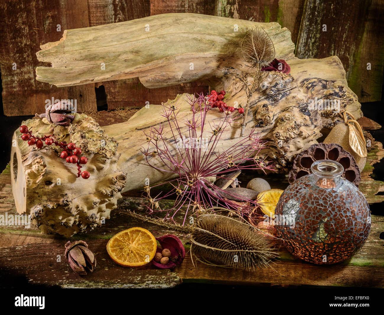 Colorful Rural Display Stock Photo - Alamy