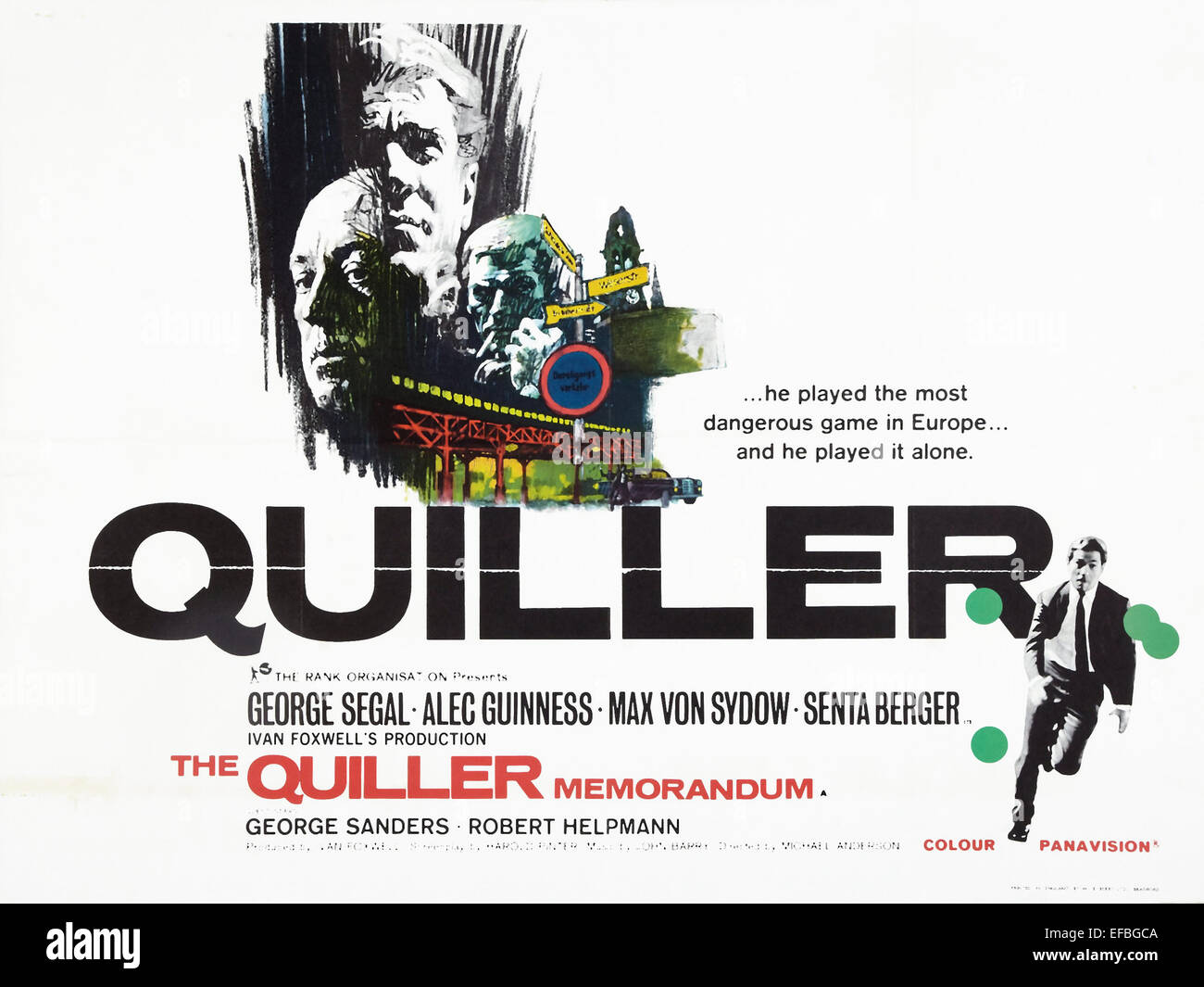 The Quiller Memorandum 1966 High Resolution Stock Photography and ...