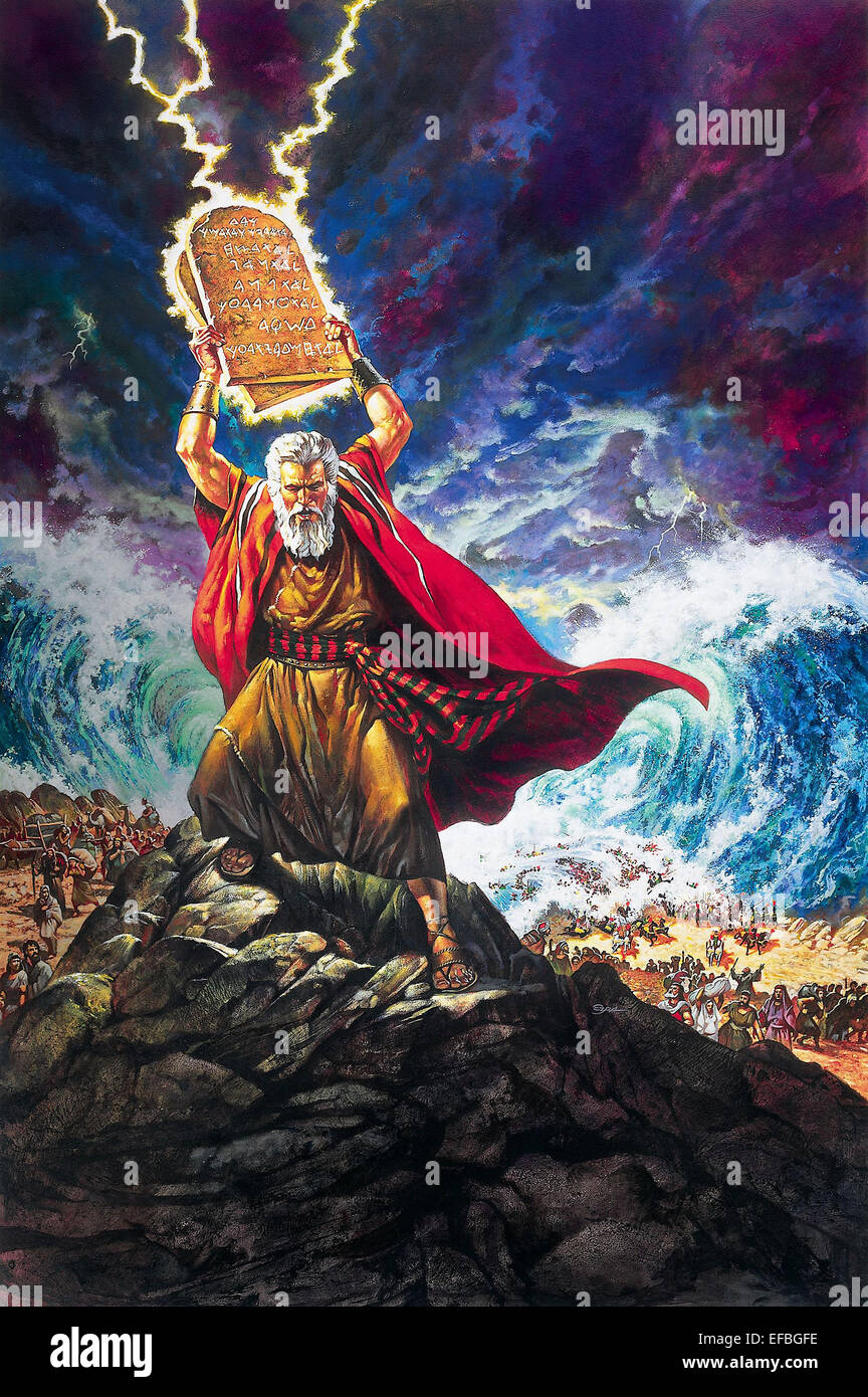 Charlton Heston Ten Commandments High Resolution Stock Photography and ...