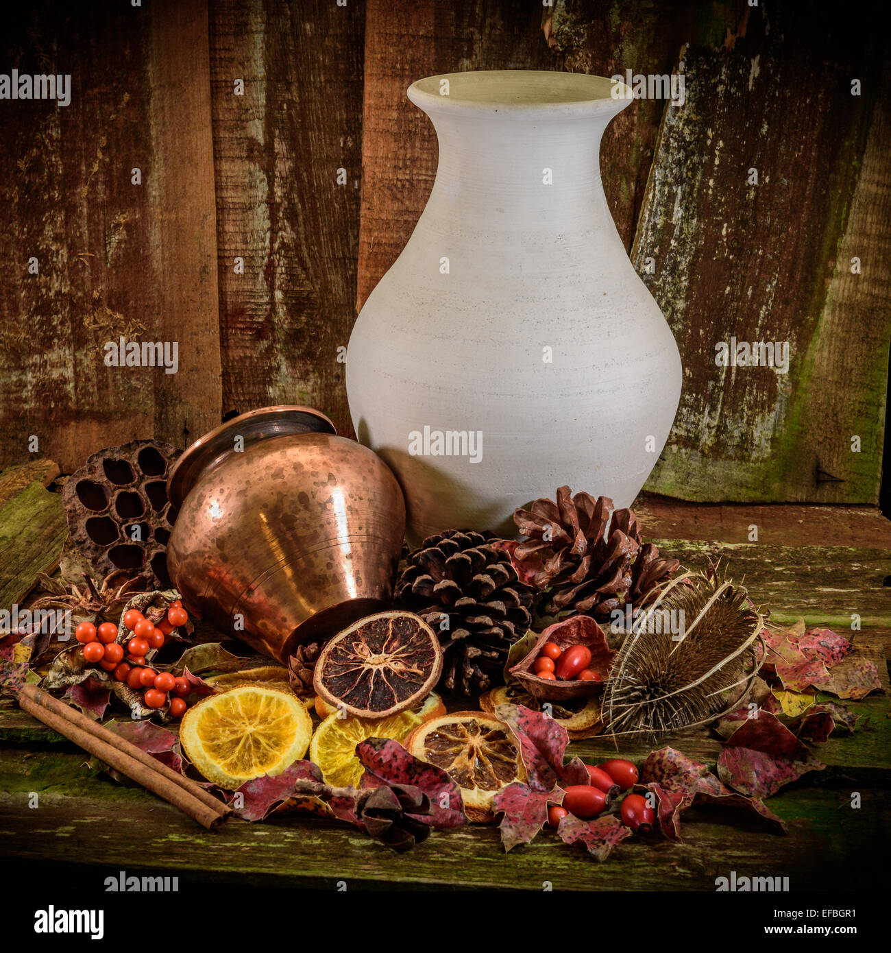 Colorful Rural Display Stock Photo - Alamy