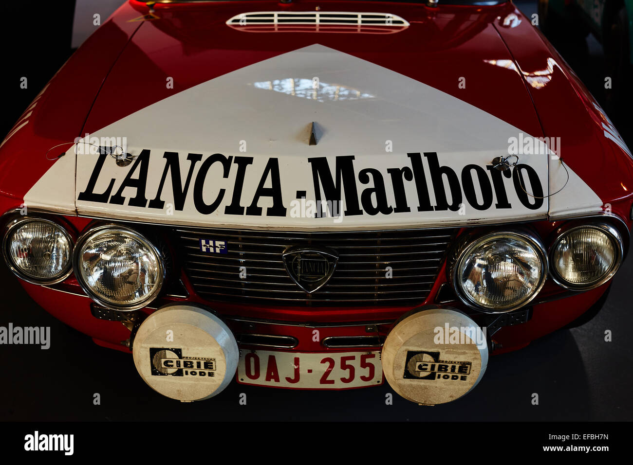 Old rally car Stock Photo - Alamy