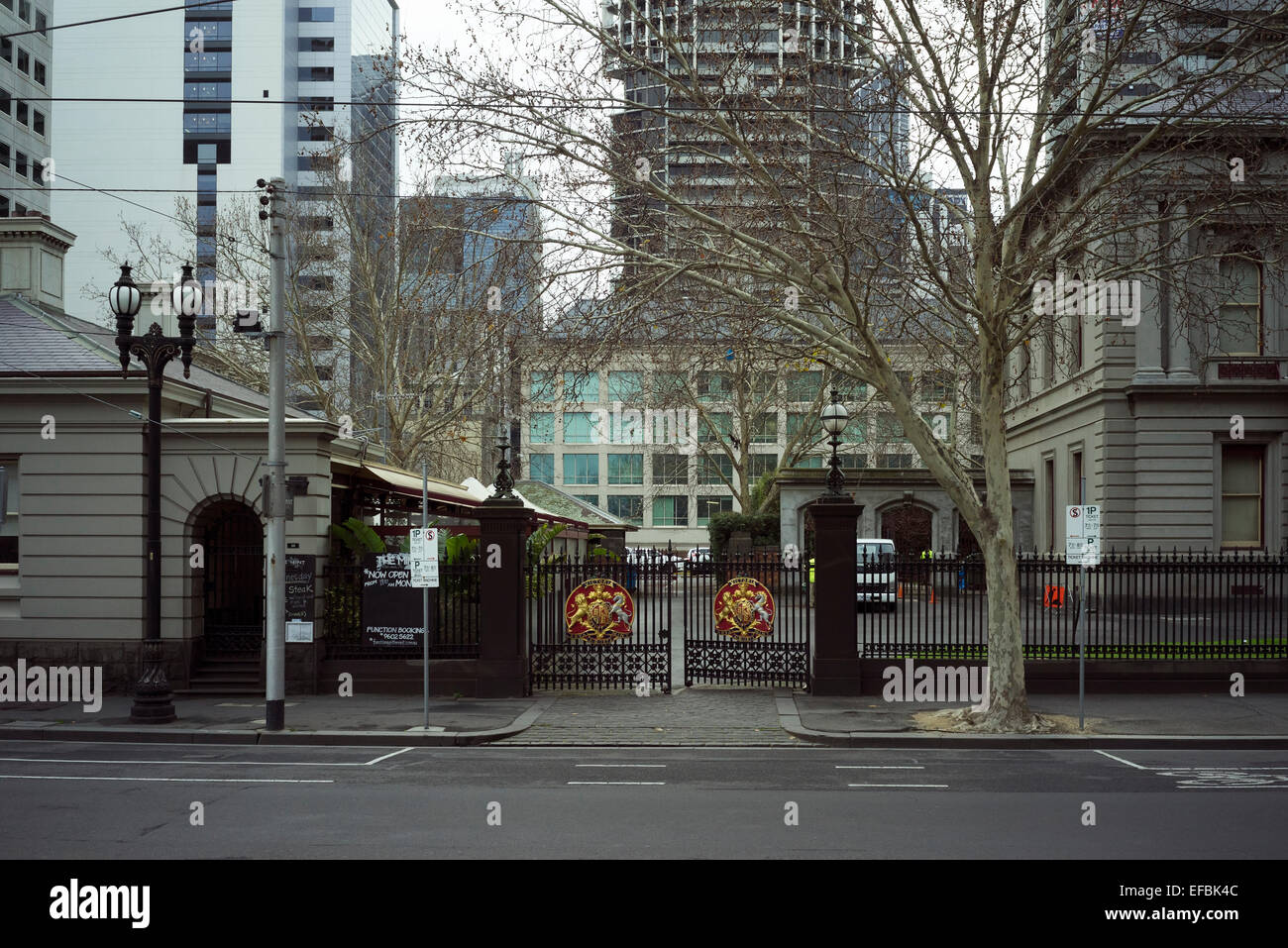 Exterior of Melbourne Mint Stock Photo - Alamy