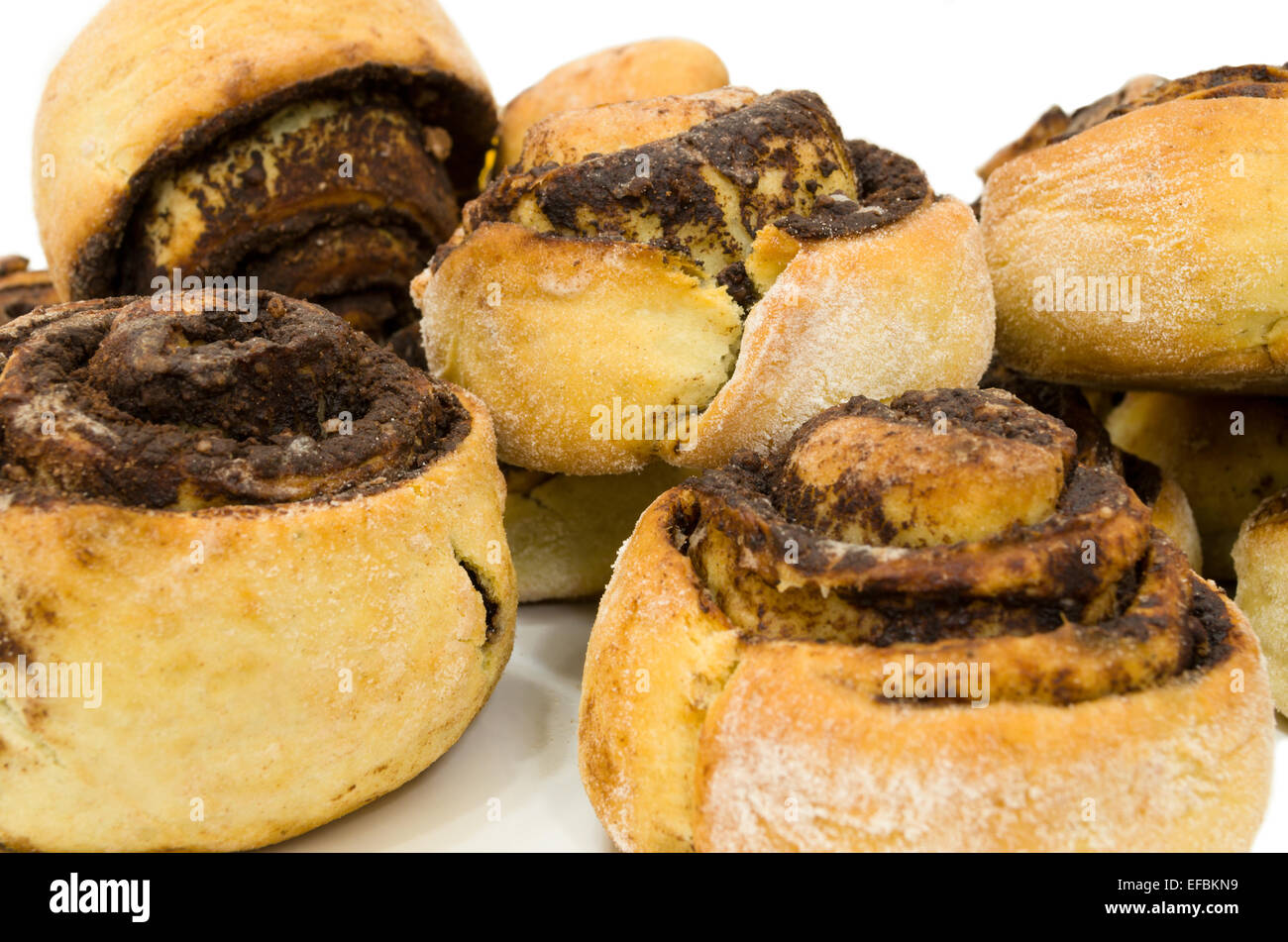 Traditional Hungarian Sweet Pastry Cocoa Snails Stock Photo - Alamy