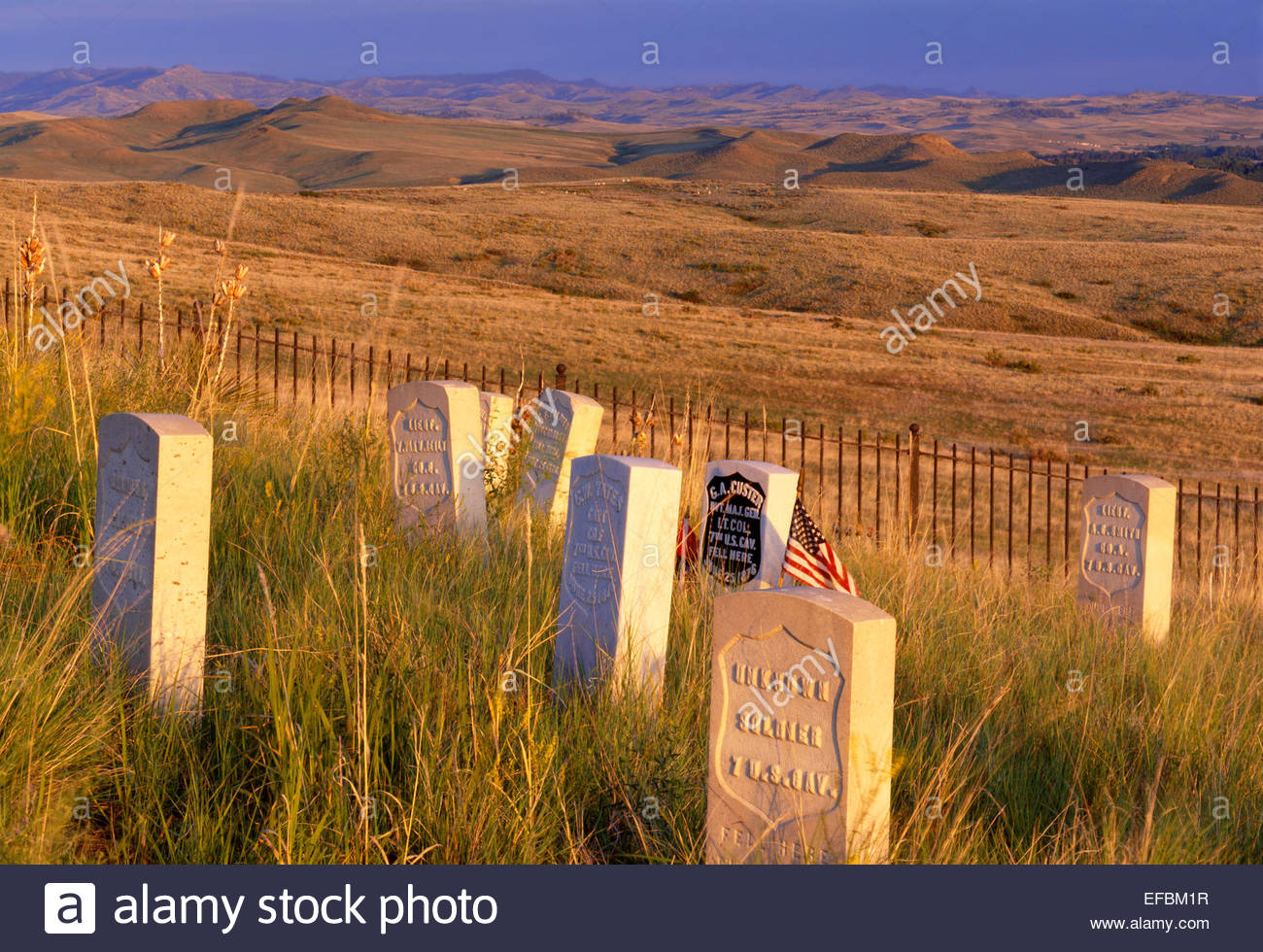 Custer Grave High Resolution Stock Photography and Images - Alamy
