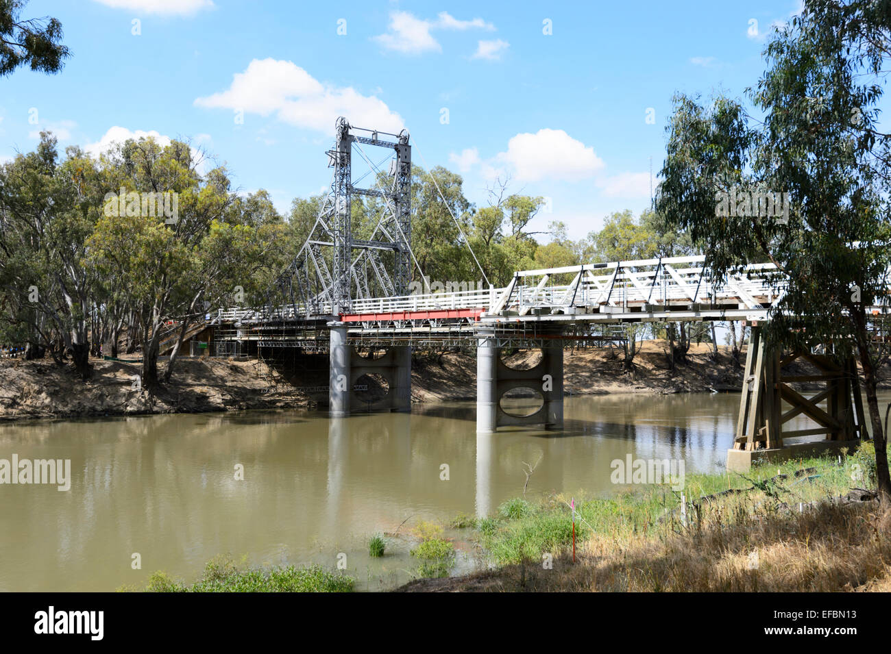 Carrathool Bridge, Murrumbidgee River, South Australia Stock Photo - Alamy