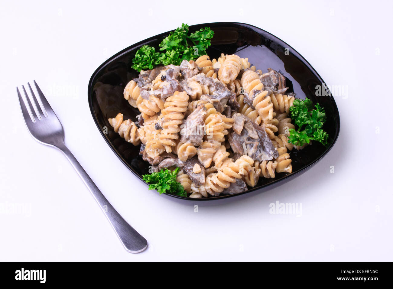 Cooked pasta Stock Photo - Alamy