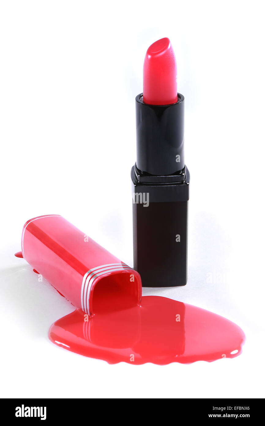 Sliced and Cut Lipstick Pieces Stacked Together Stock Photo - Alamy