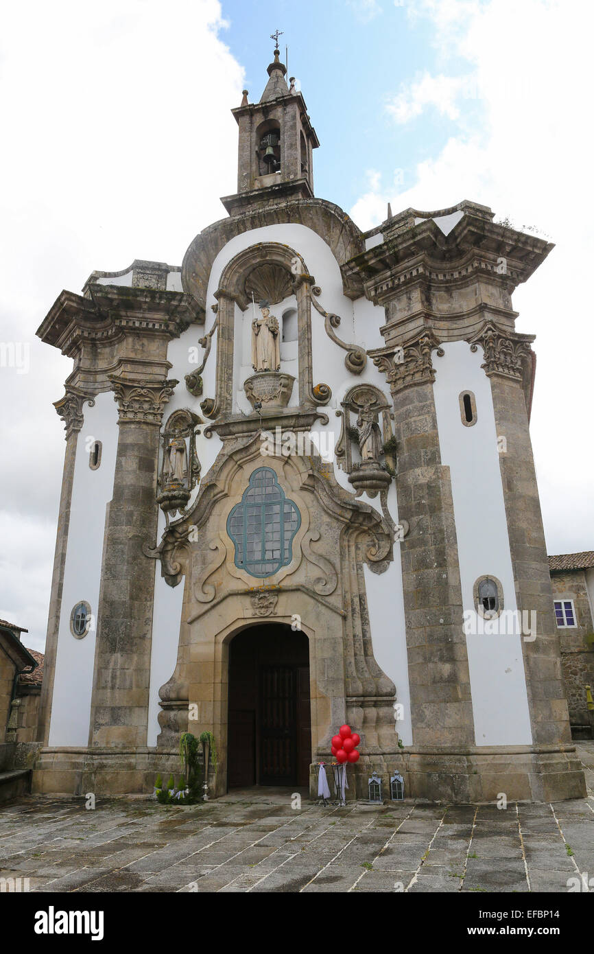 Chapel of San Telmo, in Portuguese baroque style, in the center of Tui ...