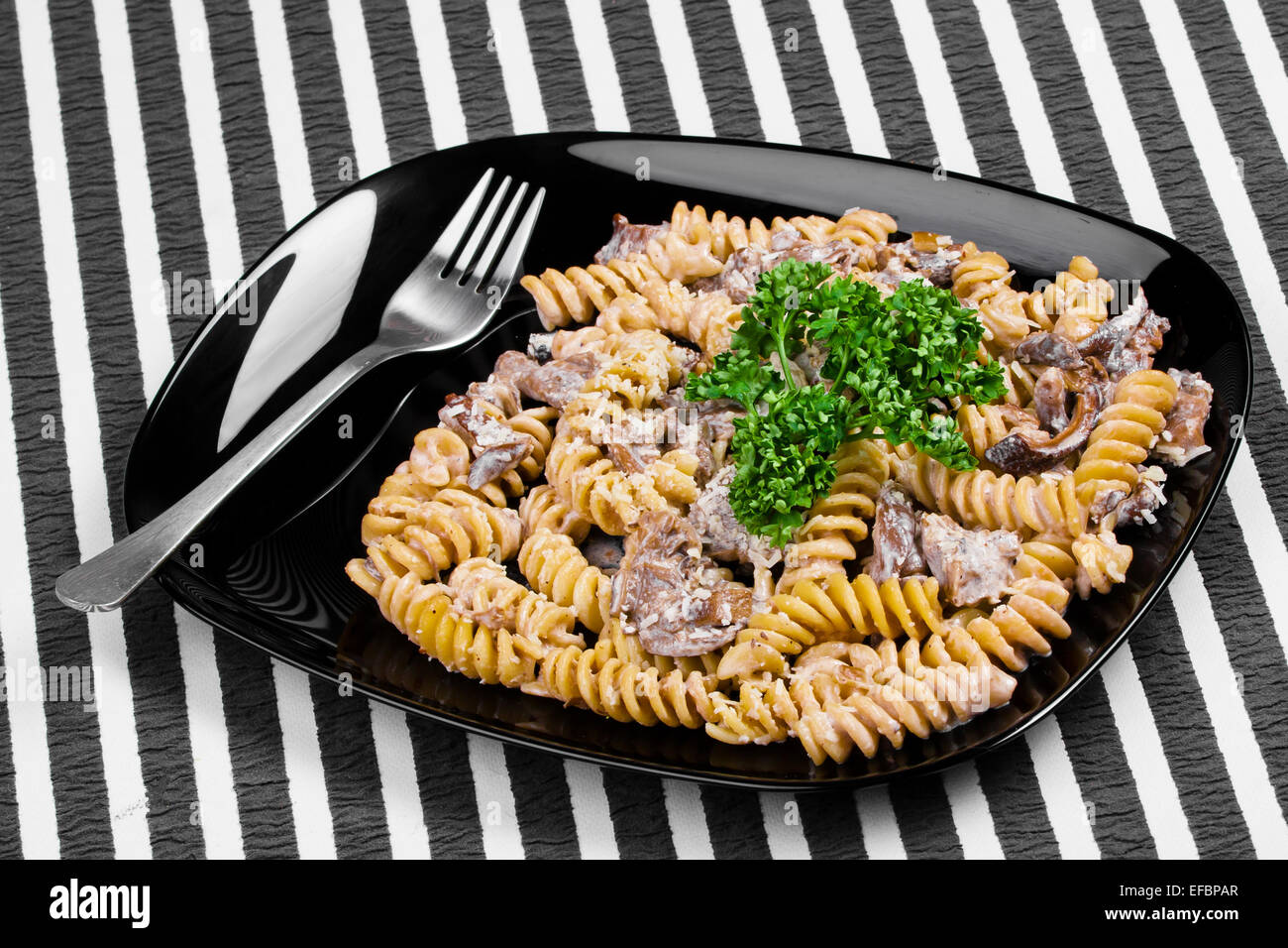 Cooked pasta Stock Photo - Alamy