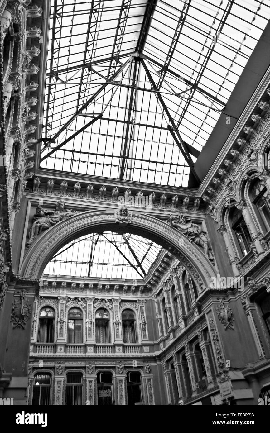 Ancient architecture window inside Black and White Stock Photos ...