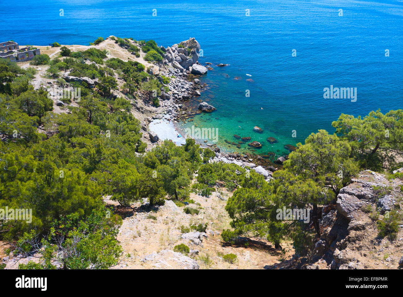 Beautiful coastal landscape Stock Photo - Alamy