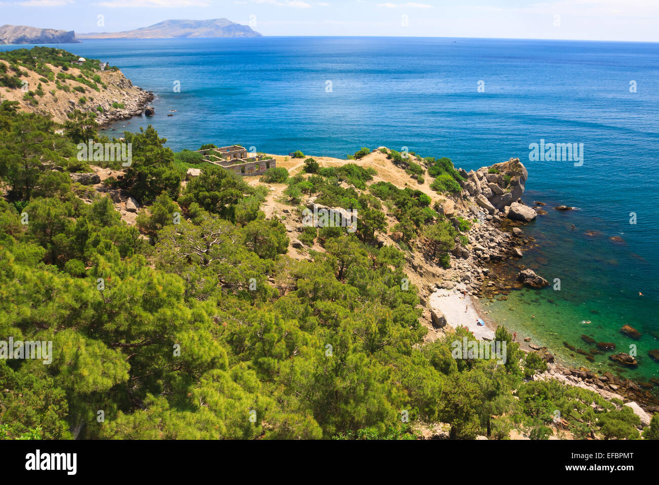 Beautiful coastal landscape Stock Photo - Alamy
