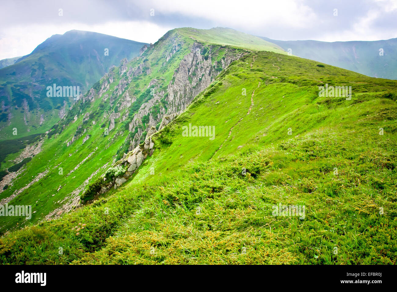 Beautiful mountains landscape Stock Photo - Alamy