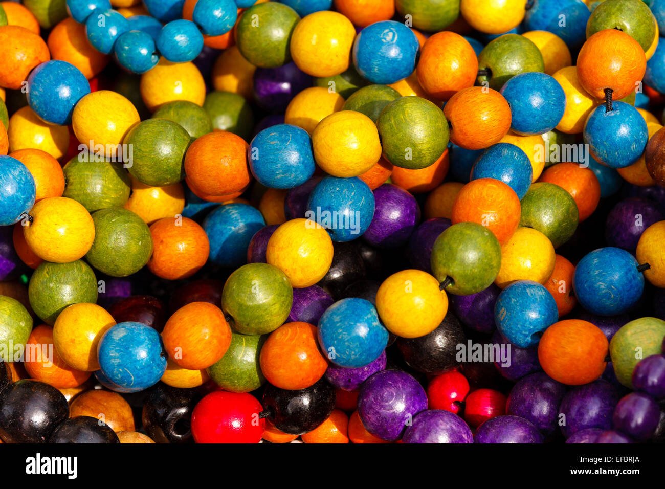 colorful necklace pil Stock Photo - Alamy