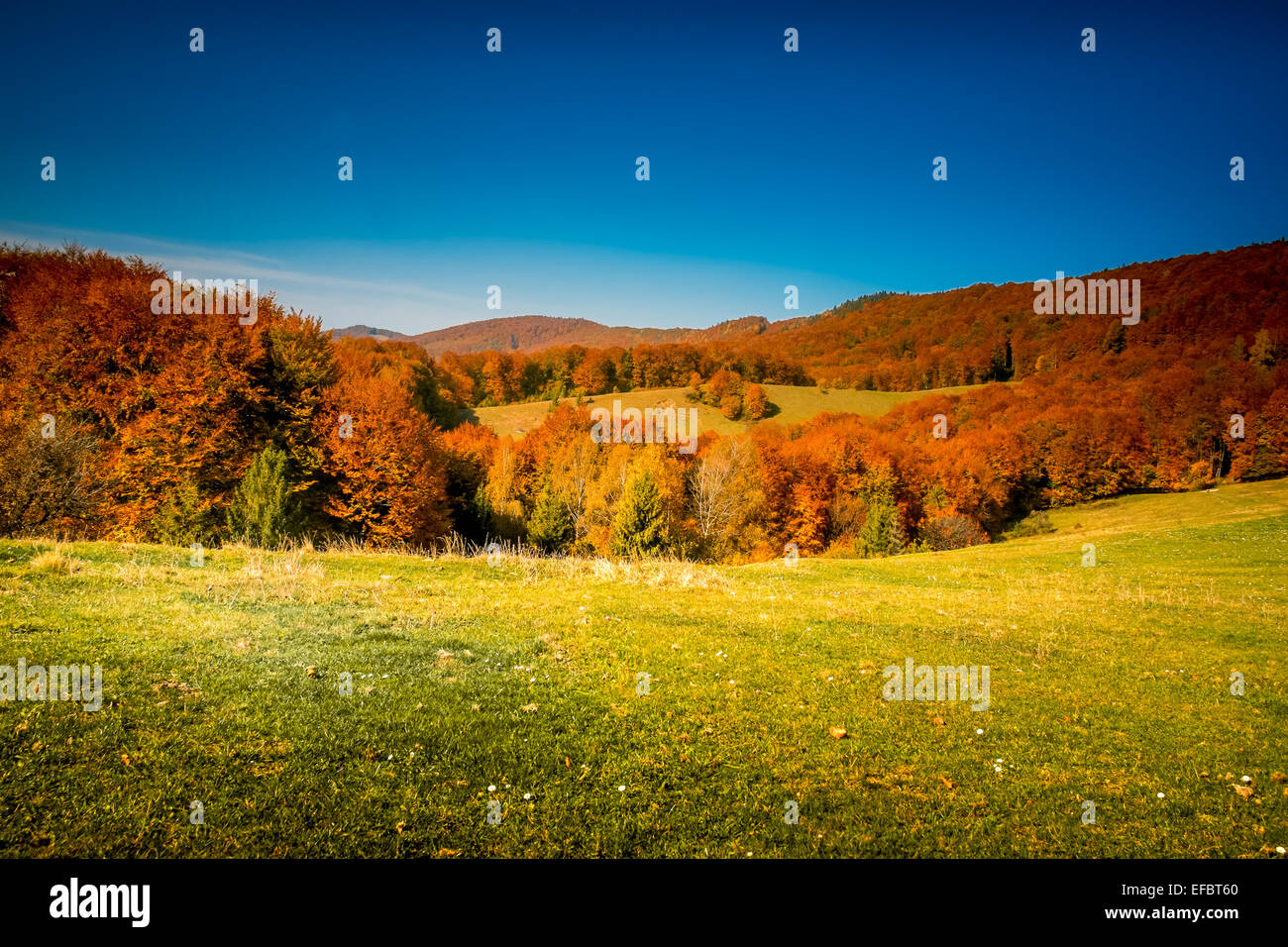 Fantastic sunny hills Stock Photo - Alamy