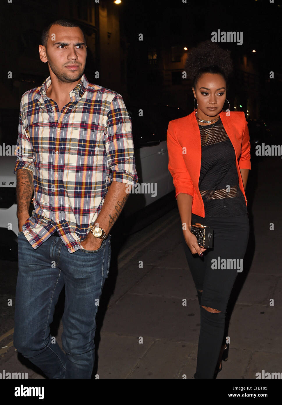 Leigh anne pinnock boyfriend hi-res stock photography and images - Alamy