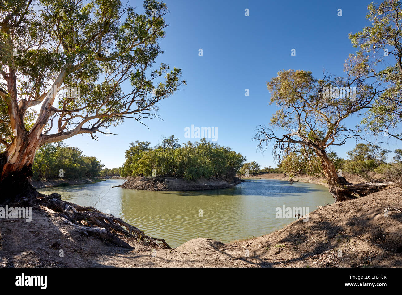Darling River, Menindee ,New South Wales, Australia Stock Photo - Alamy