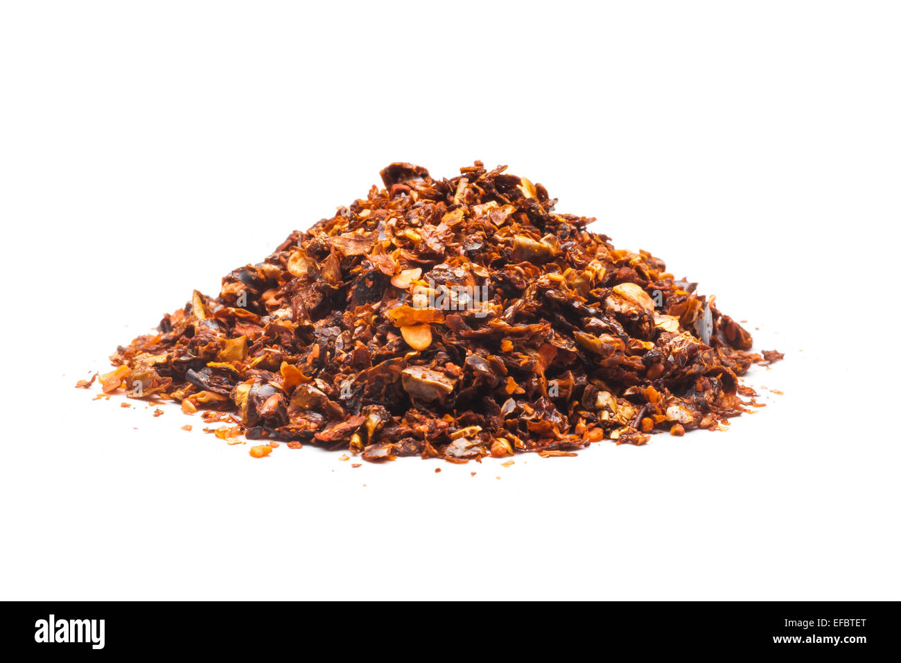 Dried red pepper flakes Stock Photo - Alamy