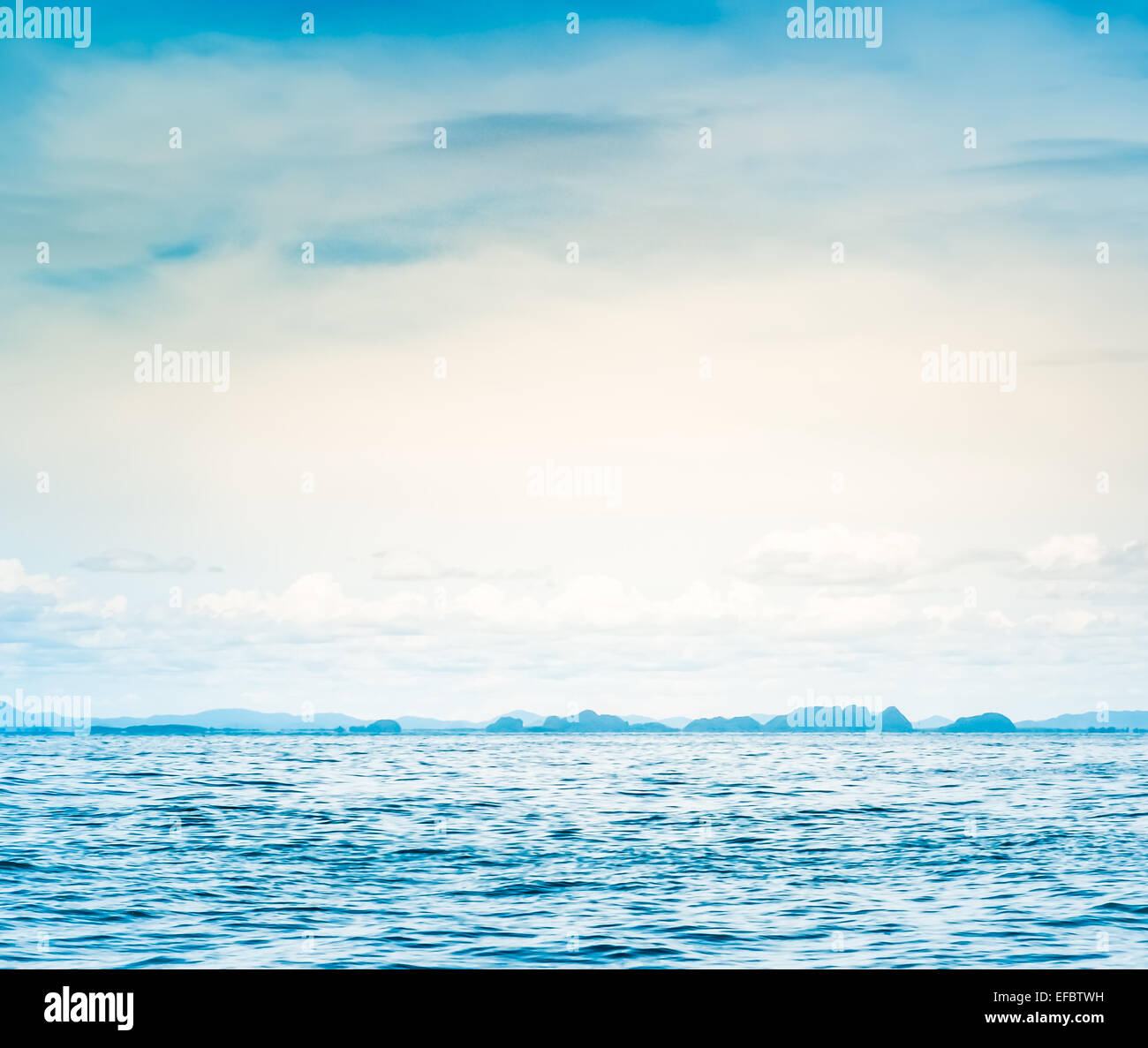 Clear blue sea soft hi-res stock photography and images - Alamy