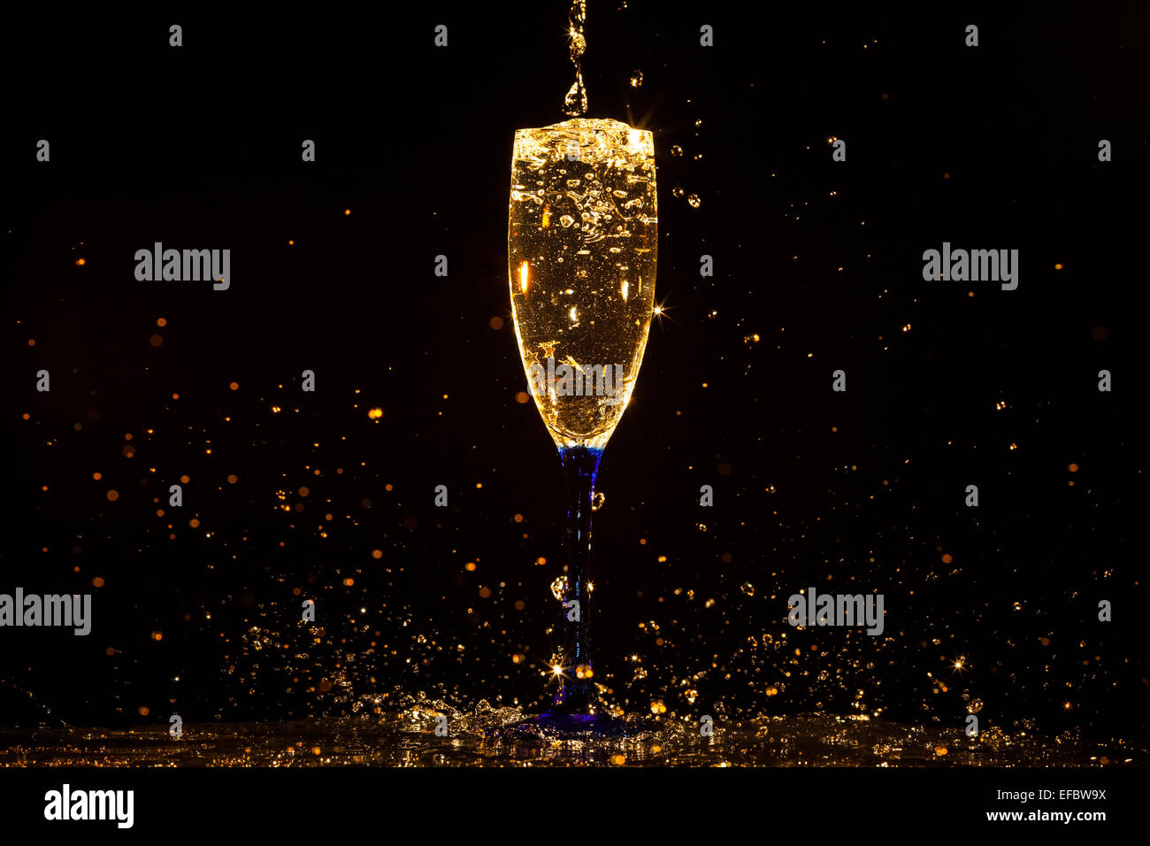Victory champagne spray hi-res stock photography and images - Alamy