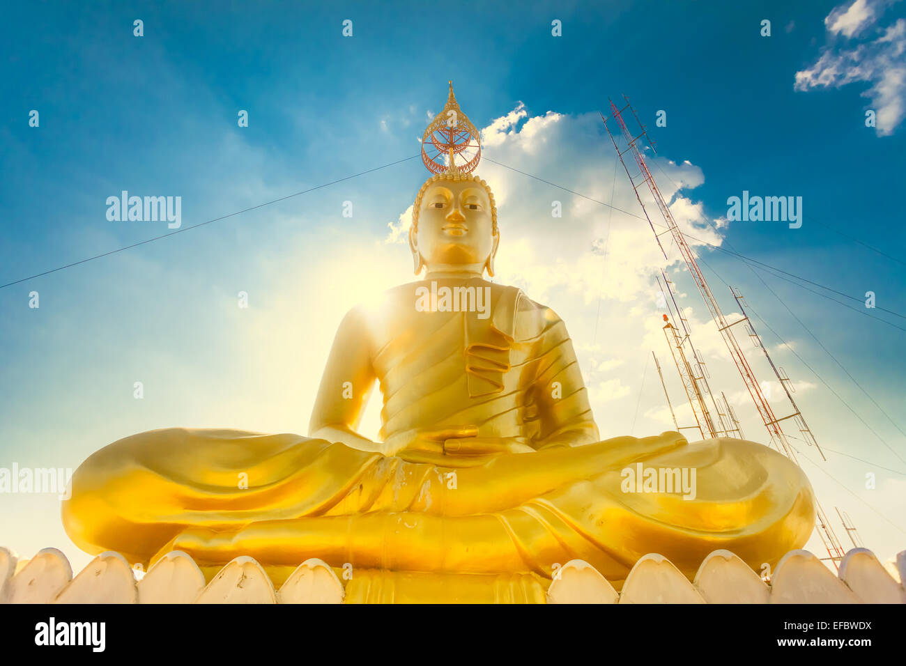 Blue buddha hi-res stock photography and images - Alamy